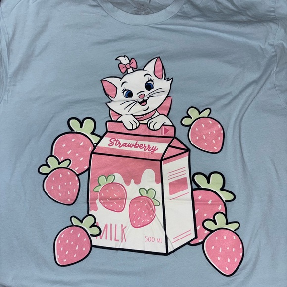 Disney | Tops | Disney Light Blue Aristocats Tee | Poshmark